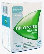 ニコレット マイクロタブ Nicorette Micro Tab 禁煙補助薬 個人輸入